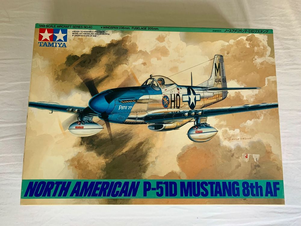 Tamiya 1/48 P-51D Mustang 8th AF #61040 (Gebraucht) in Pully für CHF 22 ...