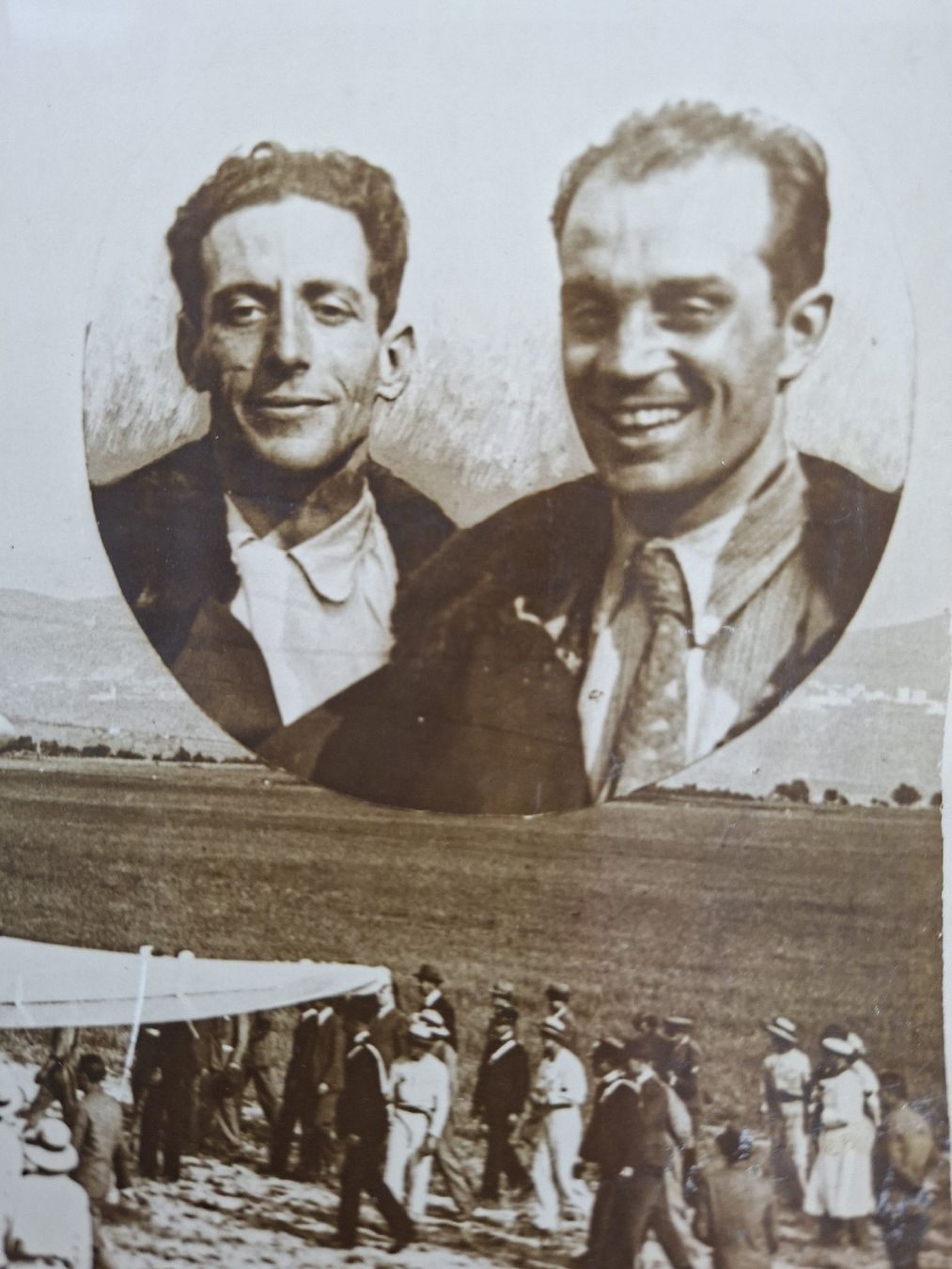 Aviatikfoto, Rekord Rom-Rio de Janeiro,Ferrari und Del Prete (Gebraucht ...