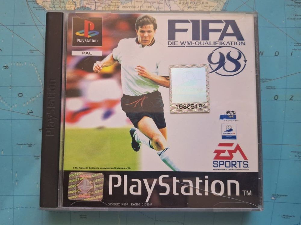 PS1 Game - Fifa 98 (Gebraucht) in Obfelden für CHF 5 – mit Lieferung ...