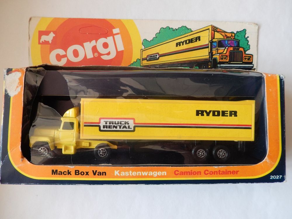 Mack Truck - Truck Rental " Ryder" - Corgi -Great Britain (Gebraucht ...