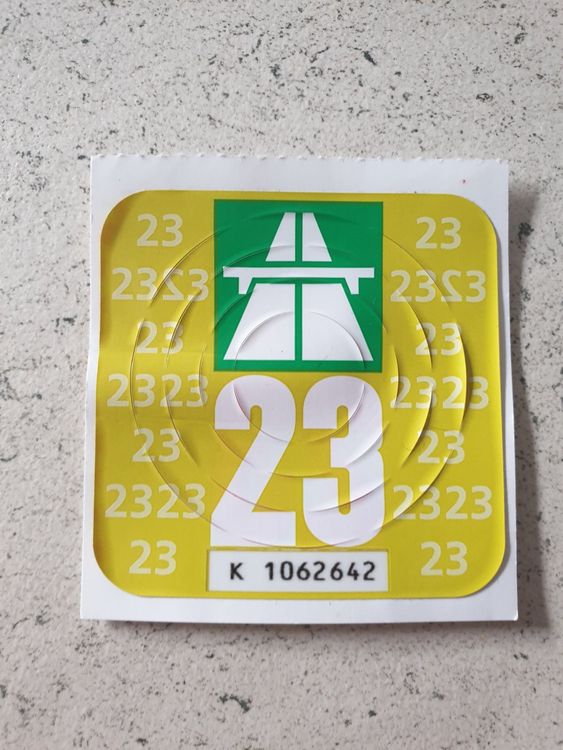 Autobahn Vignette 2023 | Kaufen auf Ricardo