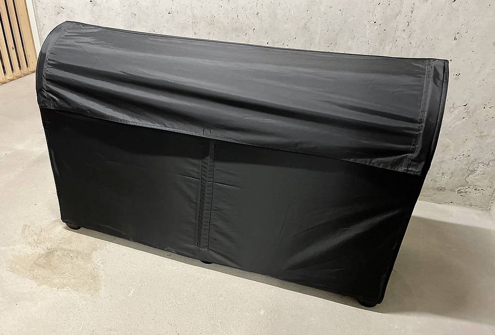 Ikea Tosterö Auflagenbox schwarz 129x44x79 cm (Gebraucht) in Rothenburg ...