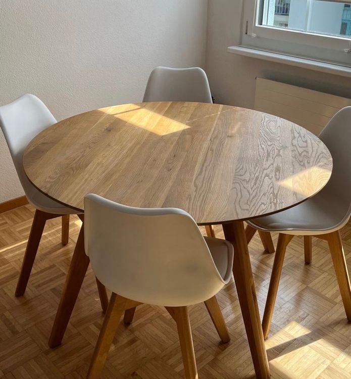 Runder Tisch Mit 4 Sthlen