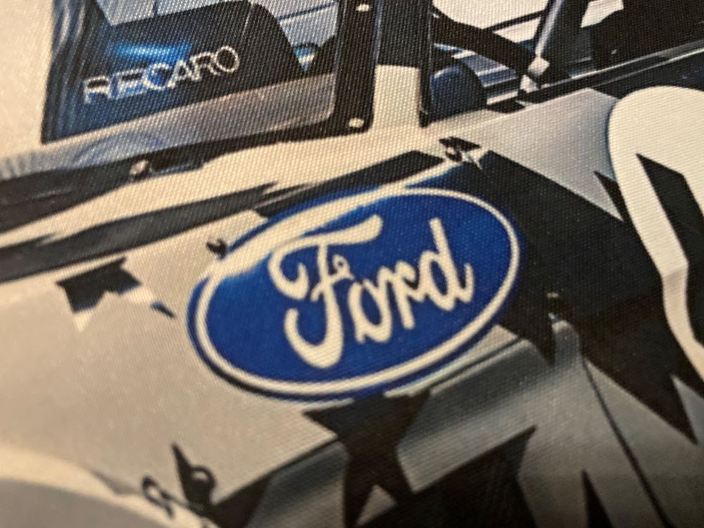 Polyester-Fahne HOONIGAN Ford Mustang Ken Block 40 x 60cm! (Neu und ...