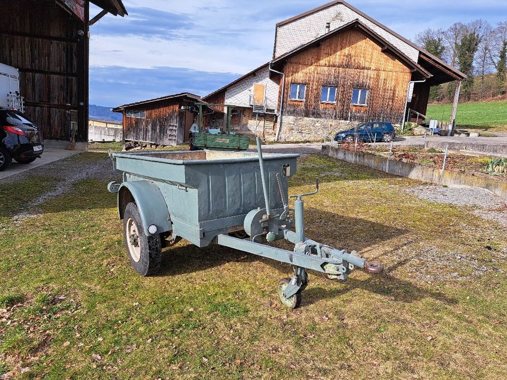 AEBI Jeep Anhänger / Traktorenanhänger (Gebraucht) in Triengen für CHF 513 – nur Abholung auf ...