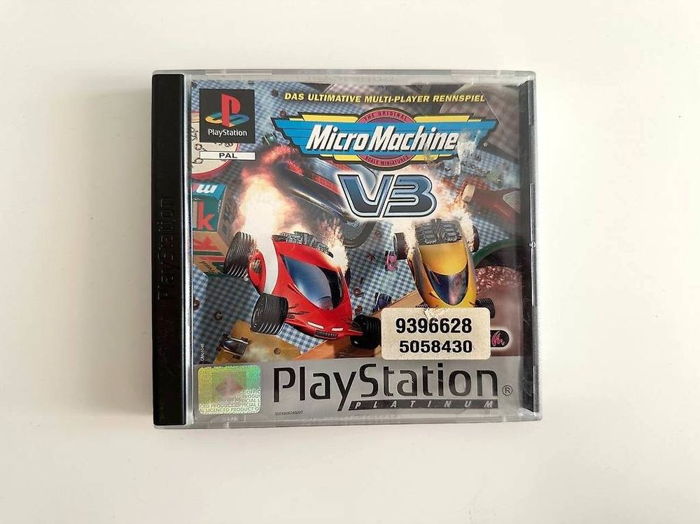 Micro Machines V3, Sony Playstation 1, PS1 (Gebraucht) in Couvet für ...