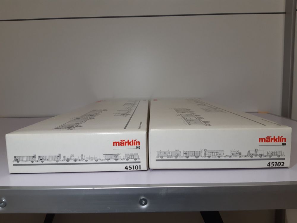 Märklin 45101 + 45102, 2 Güterwagen-Set (Gebraucht) in Lostorf für CHF ...