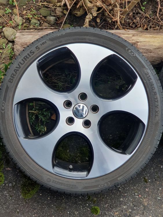 VW Polo GTI Detroit Alufelgen komplett | Kaufen auf Ricardo
