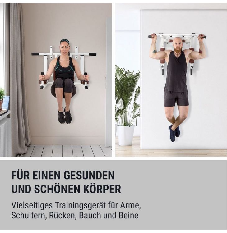 KLARFIT Klimmzugstange Bouncer Klimmzug & Dipsstation | Kaufen auf Ricardo