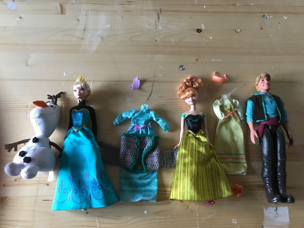 Barbie Elas Anna Christoph und Olaf (Gebraucht) in für CHF 6 – nur ...