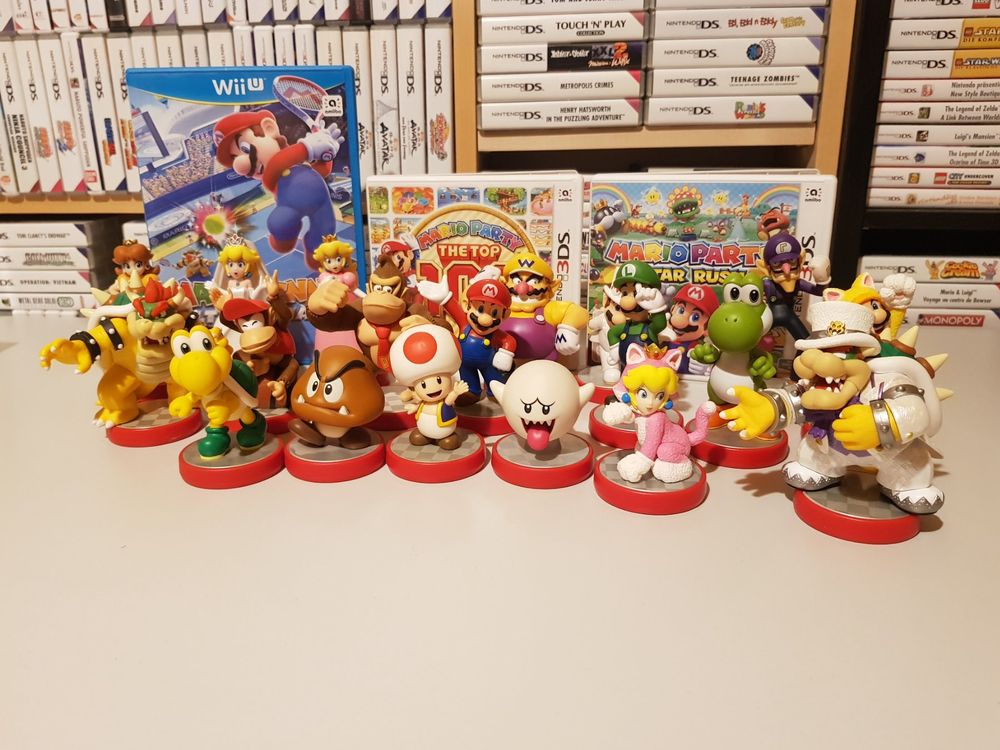 19x amiibo Super Mario inkl. 3 Games | Kaufen auf Ricardo