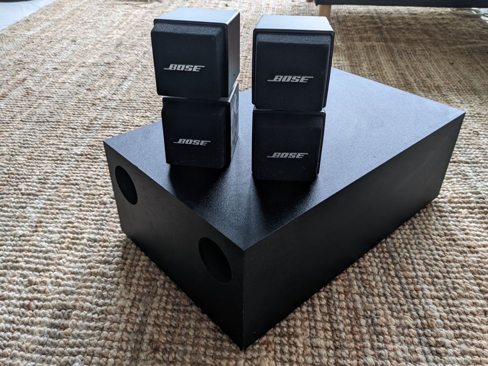 BOSE Acoustimass AM-5 Cube Lautsprecher mit Subwoofer (Gebraucht) in ...