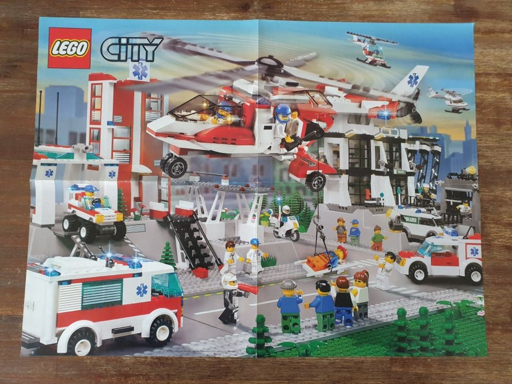 LEGO City Poster (Grossformat) - Schöne Rarität aus 2006 (Gebraucht) in ...