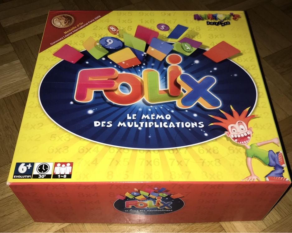 Jeu de société Folix - Le mémo des multiplications (Neu (gemäss Beschreibung)) in Genève für CHF ...