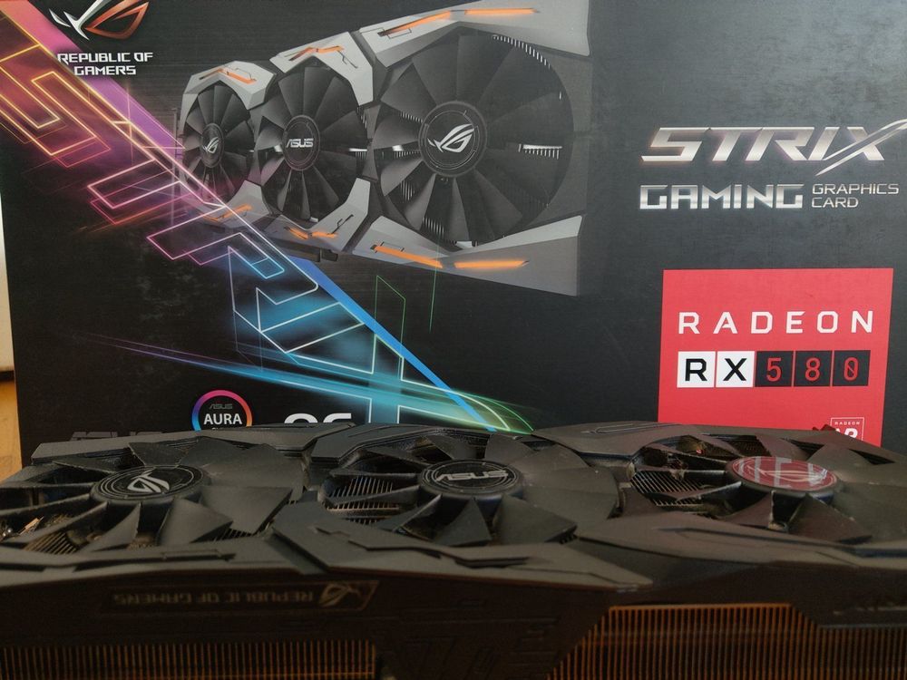 ASUS Radeon ROG STRIX RX 580 O8G GAMING | Kaufen auf Ricardo