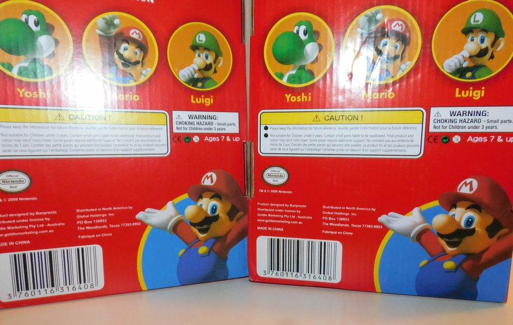 Super Mario und Luigi Super Size Collection OVP der Karton (Gebraucht ...