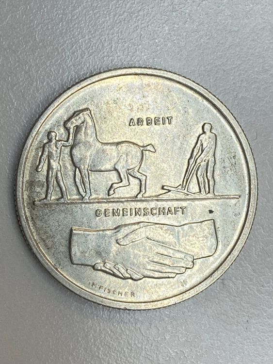 5 Fr. Silber Schweiz Landesausstellung Zürich 1939 (Gebraucht) in Herisau für CHF 23 – mit ...