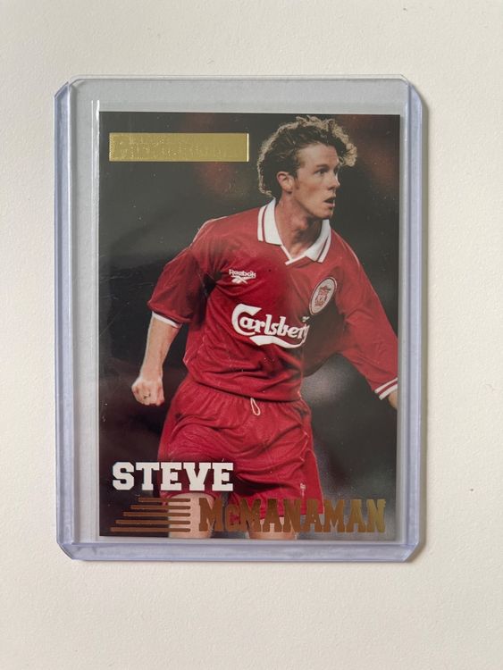 1996 Merlin Premier Gold Steve McManaman FC Liverpool | Kaufen auf Ricardo