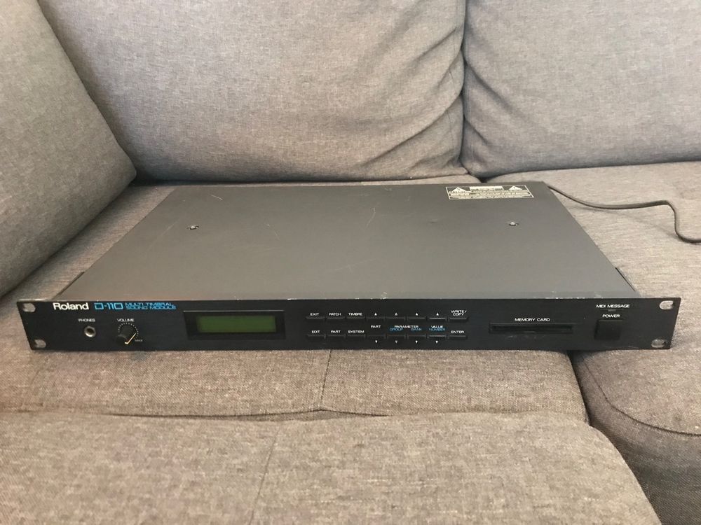 Roland D110 Sound Module 1988 vintage (Gebraucht) in Genève für CHF 120 ...