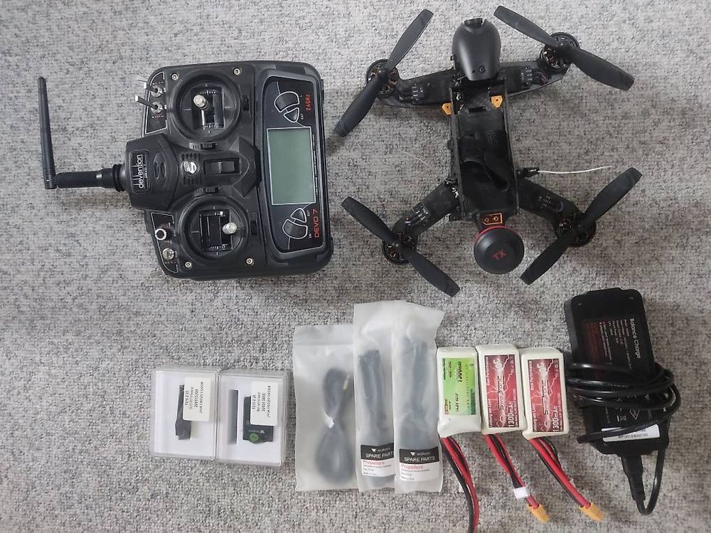 Walkera F210 + Devo 7 FPV Drohne (Gebraucht) in Würenlos für CHF 190 – mit Lieferung auf Ricardo ...