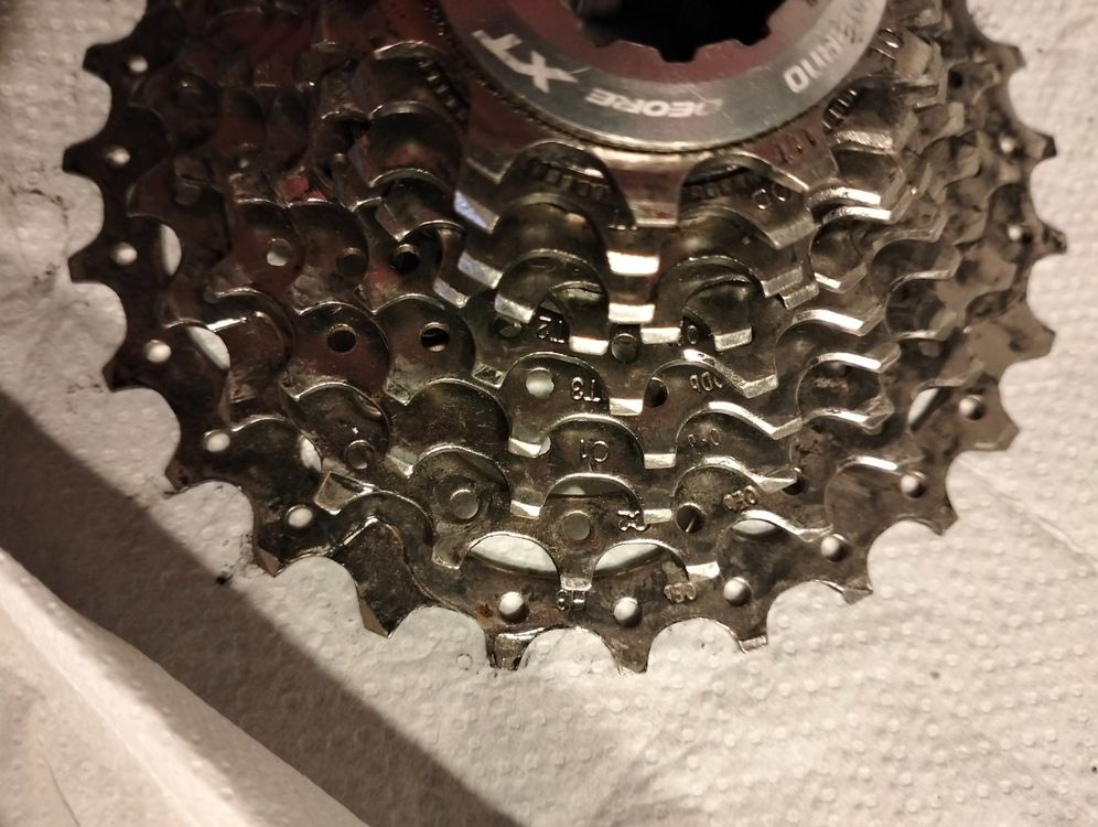 Shimano Kassette Deore XT CS-M771 10-fach 11-28 (Usato) a Uster per CHF ...