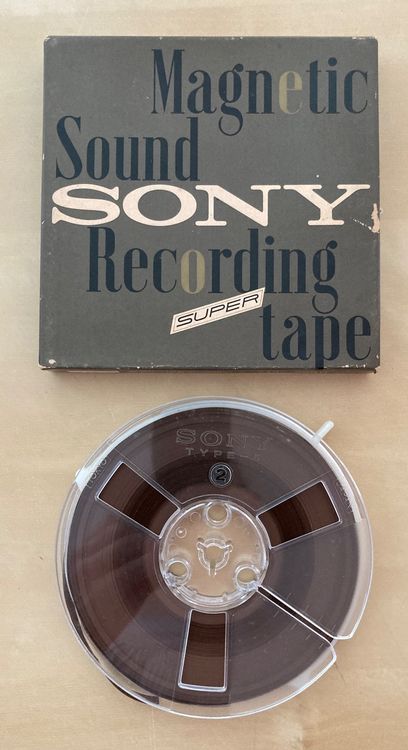SONY Magnetic Sound Recording Tape 12,5 cm *Spulentonband* | Kaufen auf ...