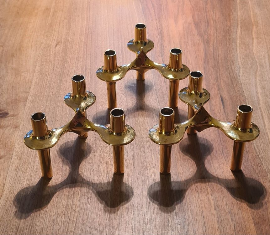 3 wunderschöne STOFF NAGEL Kerzenständer /Kerzenhalter (Gebraucht) in St. Gallen für CHF 91 ...