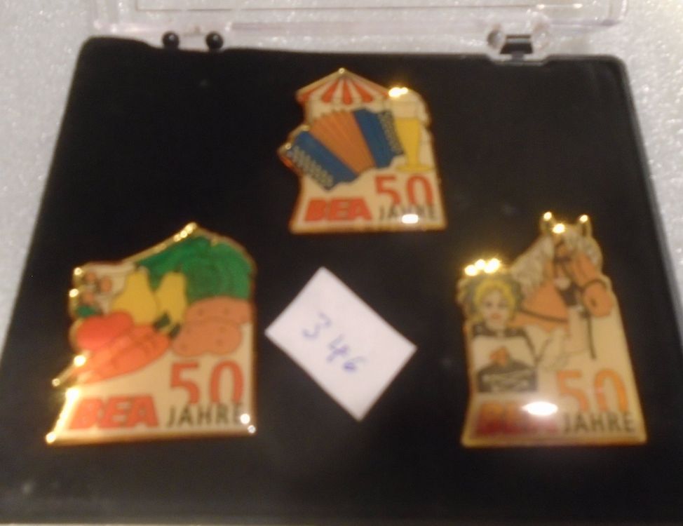 3 ver. 50 Jahre Bea Pins (346) | Kaufen auf Ricardo