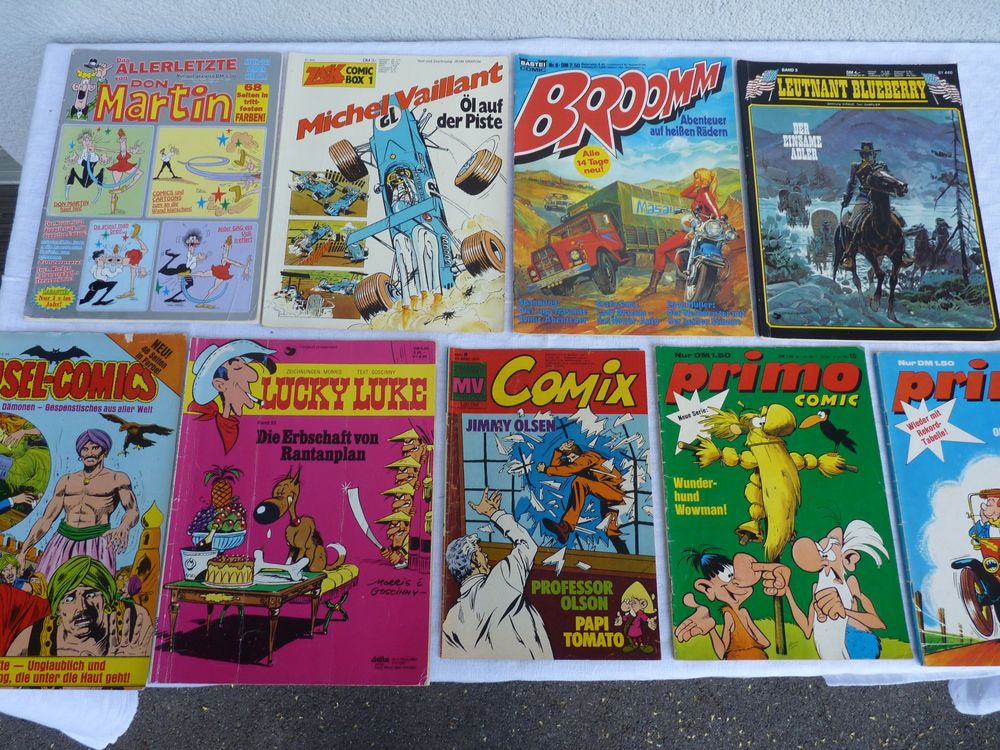Comics- Hefte Lot diverse 9 Stück | Kaufen auf Ricardo