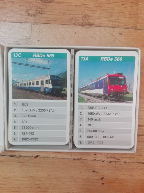 Quartett Schweizer Eisenbahnen - Geschichte der Eisenbahnen (Gebraucht) in St.Gallen für CHF 8 ...