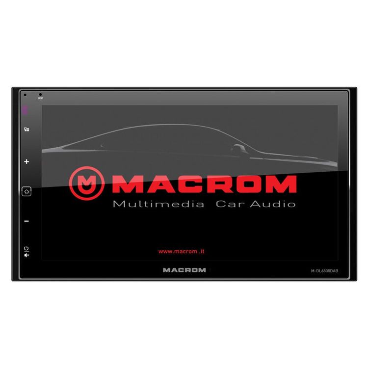 Macrom M-DL6800DAB Autoradio multimediale DAB+, Autolink mir (Nuovo e ...