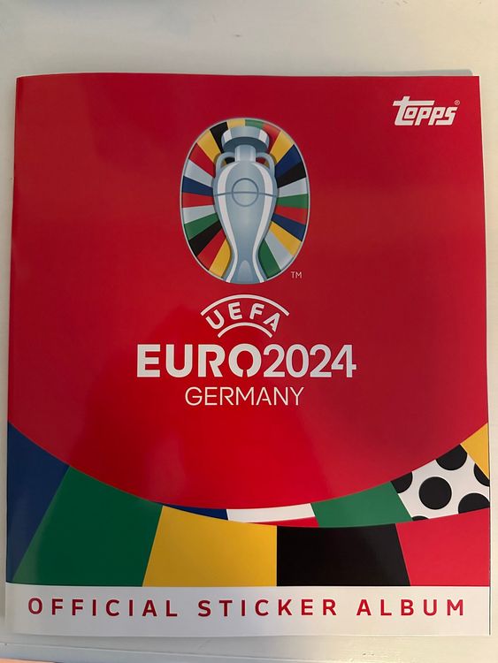 Topps Euro2024 Album und alle Sticker komplett ohne SP | Kaufen auf Ricardo