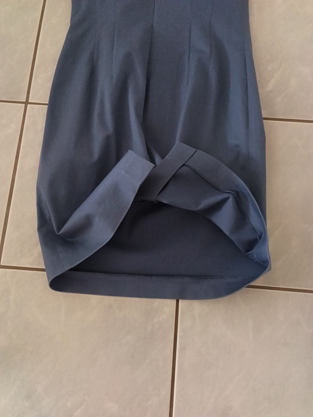 Robe, S, bleu pétrole Max Mara Weekend, coton, très bon état (D ...