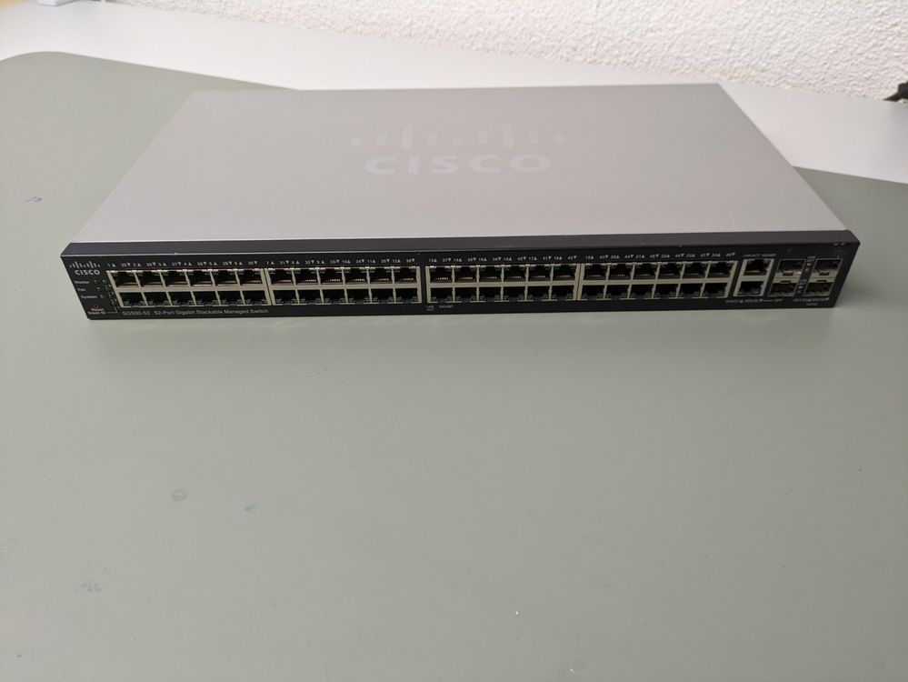 Cisco SG500-52-K9 Switch (Gebraucht) in Buttisholz für CHF 100 – mit ...