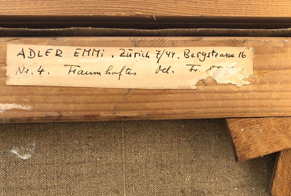 Emmi Adler grosses Orig. Gemälde | Kaufen auf Ricardo
