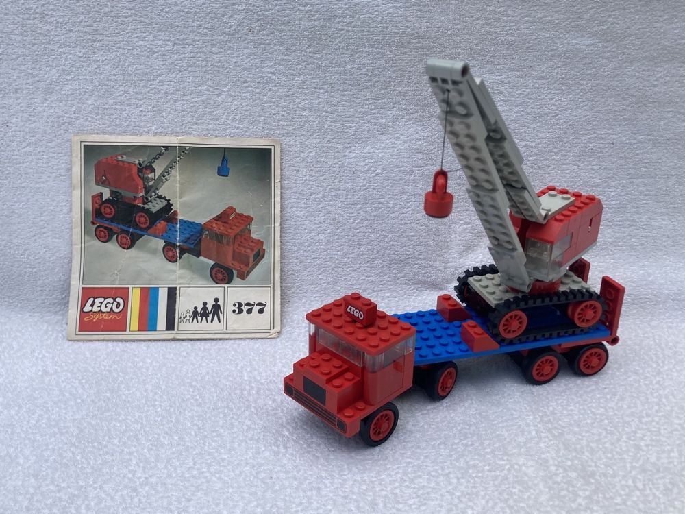 Lego System 377 Kran mit Lastwagen (1971) (Gebraucht) in Winterthur für ...