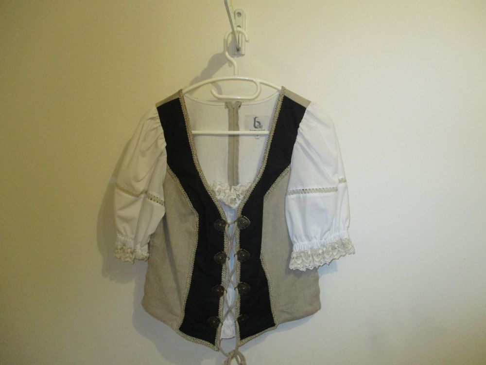 Trachtenkostüm Damen Gr. 44 beige - schwarz (Gebraucht) in Winterthur ...