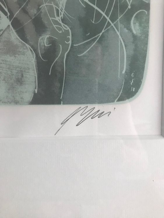 Original Lithographie von Hans Erni (Gebraucht) in Belp für CHF 999 – nur Abholung auf Ricardo ...