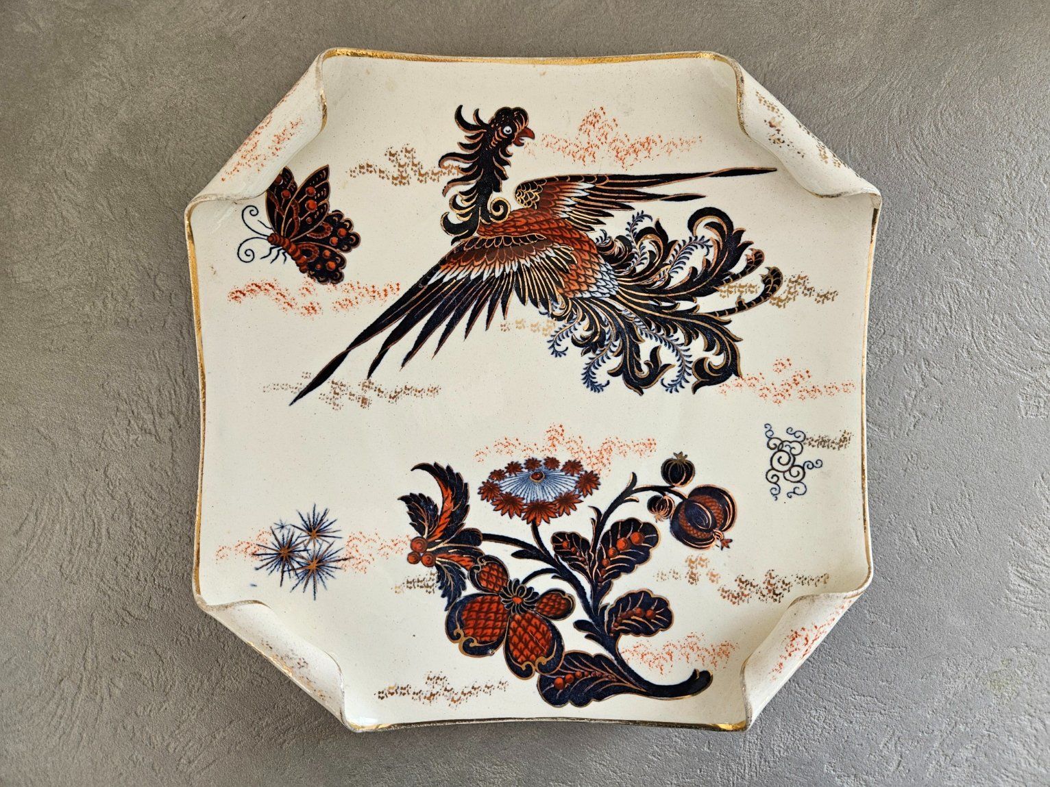 Keller et Guérin de Luneville Assiette ancienne vintage rare (Gebraucht ...