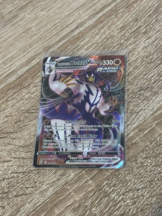 Pokemon Rapidstrike Urshifu VMAX (Neu (gemäss Beschreibung)) in für CHF ...