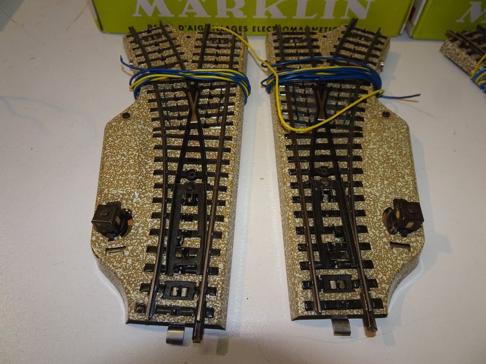4 Märklin M-Gleis Schienen Weichen HO 5118 5119 Set 4 (Gebraucht) in ...
