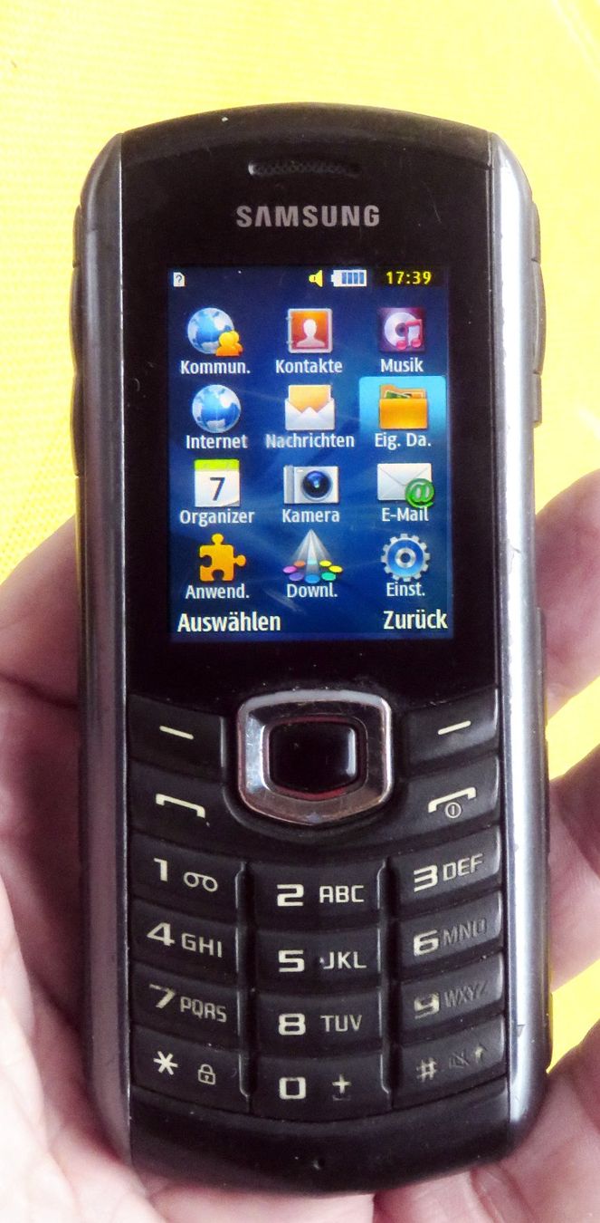 Samsung B2710 Xcover: IP67/GPS/Google Maps/Taschenlampe (Gebraucht) in ...
