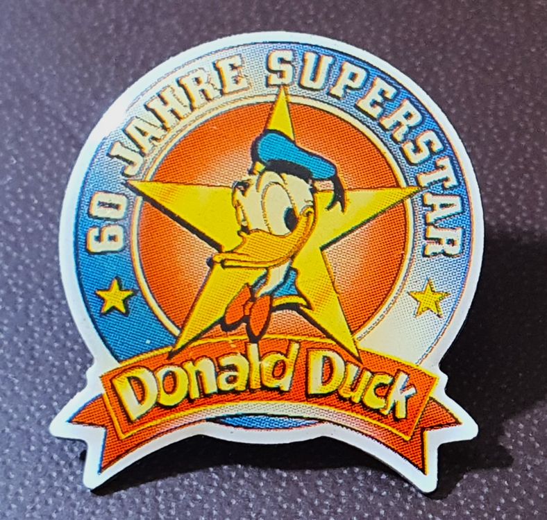 R646 - Pin Walt Disney 60 Jahre Superstar Donald Duck 1994 (Gebraucht ...