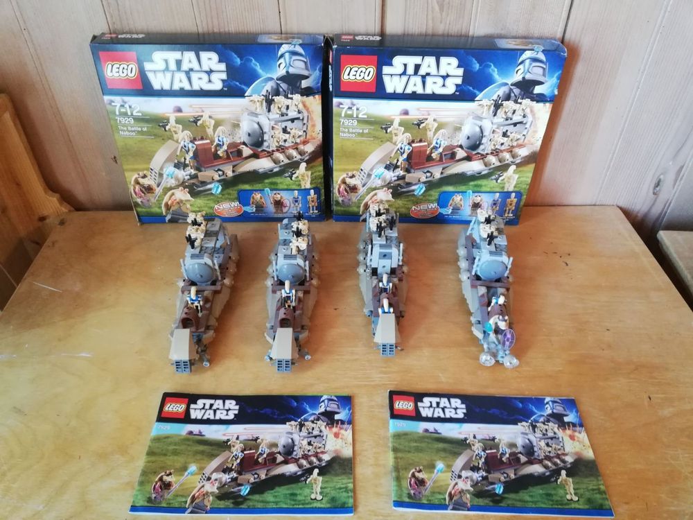 4 Lego Star Wars "Battle of Naboo Tanks" (Neu (gemäss Beschreibung)) in ...