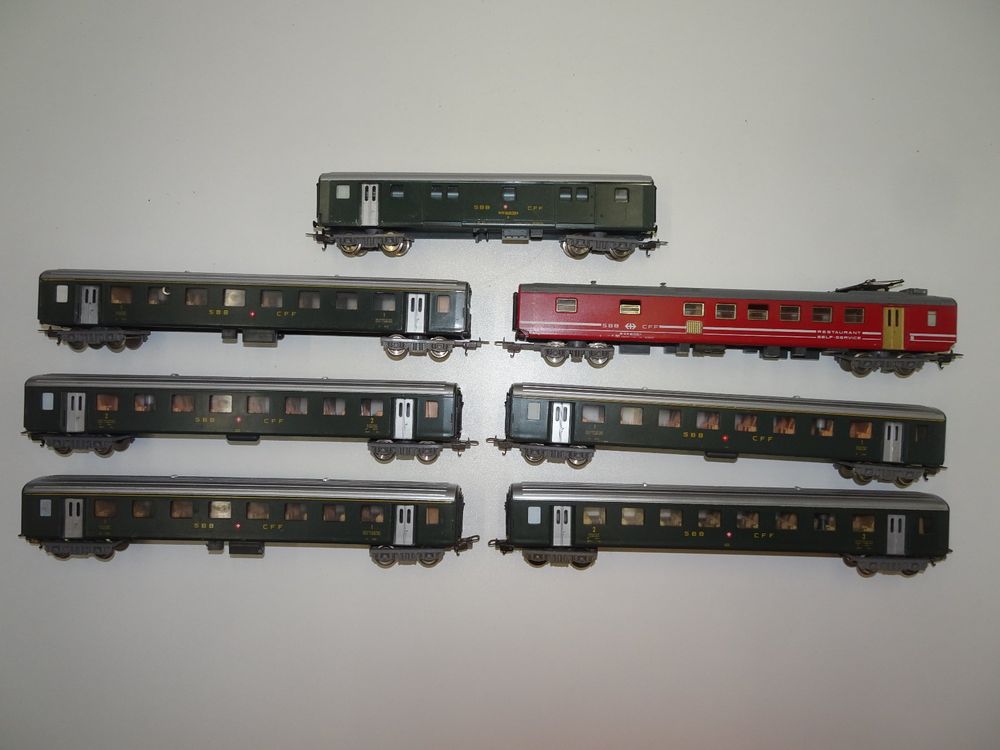 7 Lima Personenwagen SBB HO (Gebraucht) in Emmenbrücke für CHF 11.9 ...