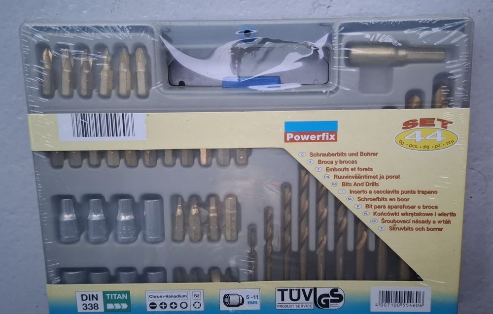 Powerfix Bit-Set 44-teilig, Neu und OVP (Neu und originalverpackt) in ...
