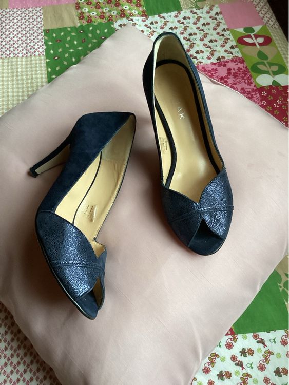 Scarpe eleganti NAK scamosciate blu notte 38 | Kaufen auf Ricardo