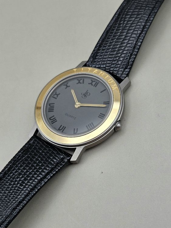 JSP Titanium Dresswatch Quarz – Goldlünette(Vergoldet) – 36 (Gebraucht ...