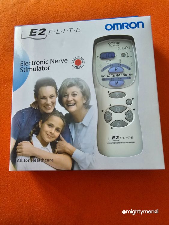 Omron E2 Elite Electronic Nerve Stimulator, unbenutzt | Kaufen auf Ricardo