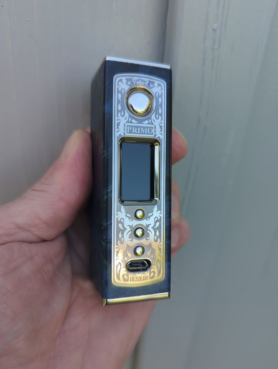 Primo 18650 DNA75c Ti 119 von Vicious Ant Vape Stabwood Box (Gebraucht ...